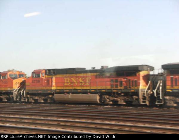 BNSF 7455,BNSF 4739,BNSF